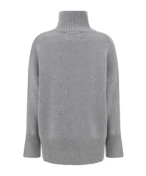 LISA YANG Heidi Turtleneck Knit Sweater