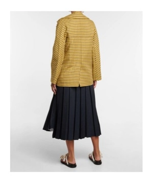 Plan C Houndstooth Wool Blazer