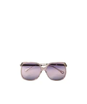 Chloé Square Sunglasses - Purple