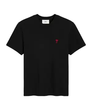 AMI Paris Short-sleeve T-shirt - Black