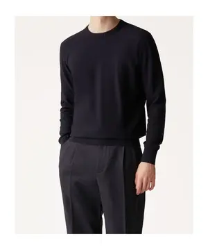 Loro Piana Crewneck Sweater With Ribbed Details