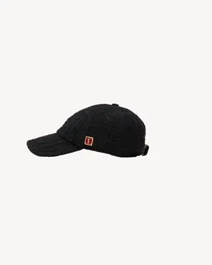 Saint Laurent Cassandre Cap In Tweed
