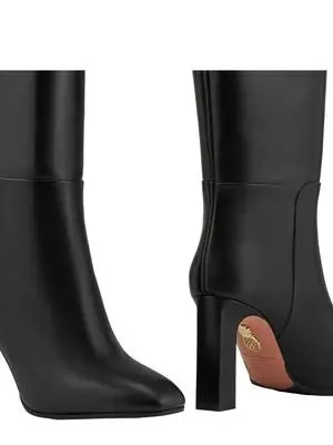 AQUAZZURA Sellier Almond-toe Boots