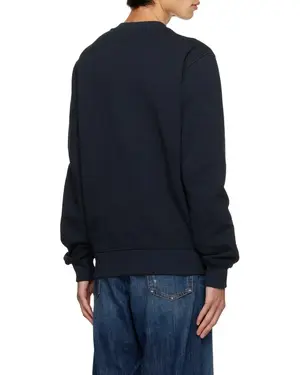 Dolce & Gabbana Dolce Gabbana Logo Plaque Crewneck Sweatshirt