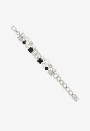 Dolce & Gabbana Dg Logo Crystal Bracelet