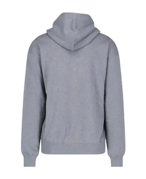 Dolce & Gabbana Dolce Gabbana Logo Plaque Drawstring Hoodie