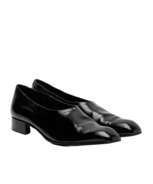 Khaite Colt Leather Loafers - Black