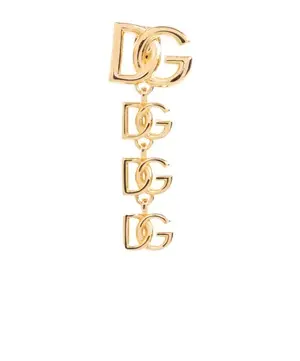 Dolce & Gabbana Dolce Gabbana Logo-plaque Drop Earring