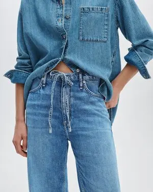 Rag & Bone Phoebe Drawstring Jeans