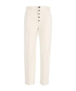 DONDUP Nima Logo-plaque Trousers