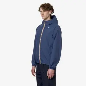 K-WAY Logo Printed Hooded Zip Jacket