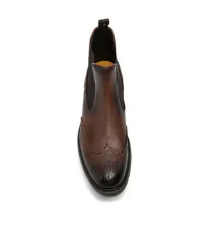 DOUCAL'S Round-toe Chelsea Boots - Black