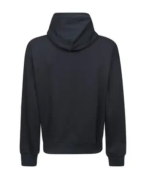 Dolce & Gabbana Dolce Gabbana Logo Plaque Drawstring Hoodie