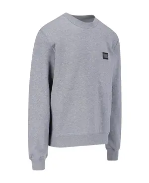 Dolce & Gabbana Dolce Gabbana Logo Plaque Crewneck Sweatshirt