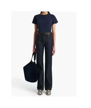 Khaite Short-sleeve Crewneck T-shirt
