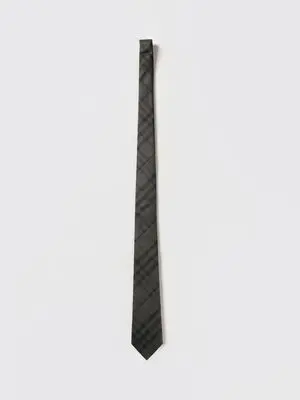 Burberry Check Silk Tie With A 7 Cm Width
