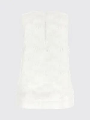 PAROSH Embellished Sleeveless Top