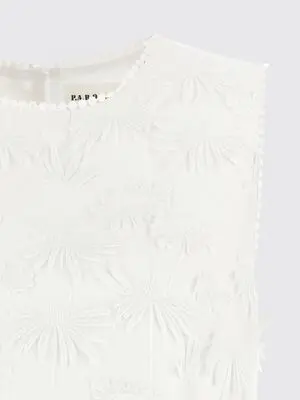 PAROSH Embellished Sleeveless Top