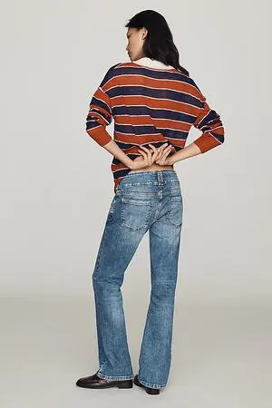 PILCRO Billy Low-rise Bootcut Jeans - Medium Denim