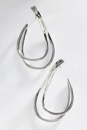 Anthropologie Twisted Orbit Earrgs