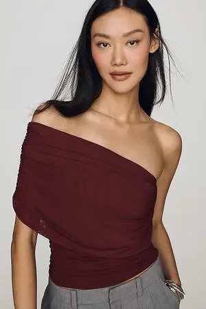 Bardot Harley One-shoulder Top