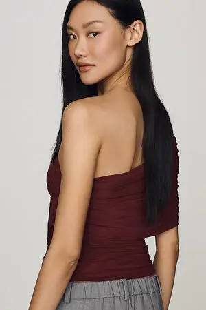 Bardot Harley One-shoulder Top