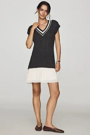 Maeve Twofer Sweater Mi Dress
