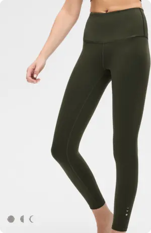 ELASTIQUE ATHLETICS L'original Lymphatic Leggings - Olive