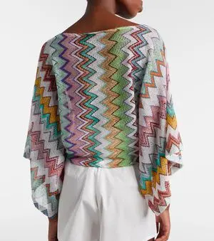 Missoni Zigzag Knitted Top