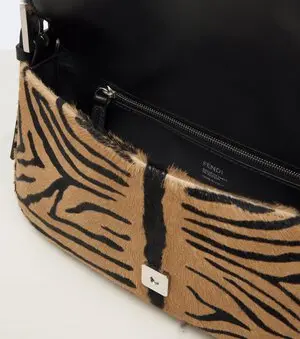 Fendi Baguette® 26424 Calf Hair Shoulder Bag