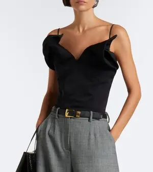 Magda Butrym Cotton And Silk Top