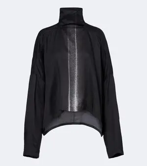 Rick Owens Jumbo Printed Cropped Top