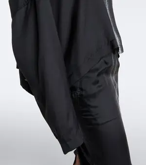 Rick Owens Jumbo Printed Cropped Top