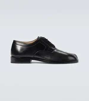 MAISON MARGIELA Tabi Leather Derby Shoes - Black