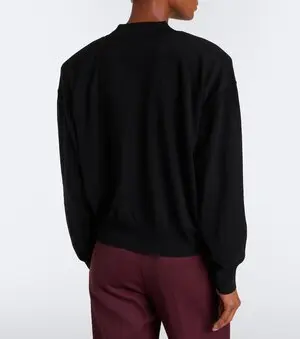 THE FRANKIE SHOP Wool-blend Sweater - Black