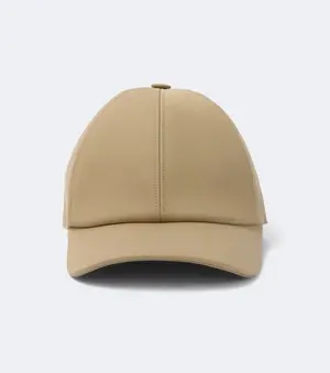 Fendi Cotton Baseball Cap - White