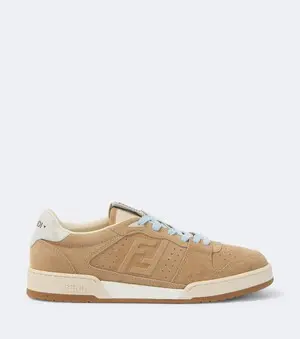 Fendi Match Suede Sneakers