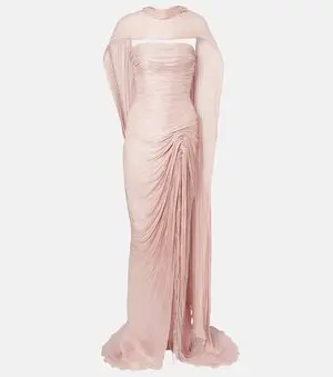 Marmar Halim Slit Evening Dresses