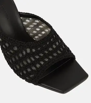 Magda Butrym Crystal-embellished Mules