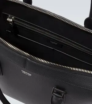 TOM FORD Elliot Leather Briefcase