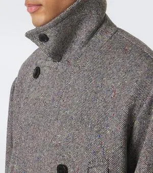 Dries Van Noten Double-breasted Wool Coat