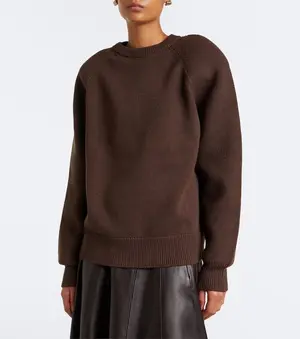 THE FRANKIE SHOP Lina Wool-blend Sweater