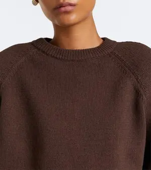 THE FRANKIE SHOP Lina Wool-blend Sweater