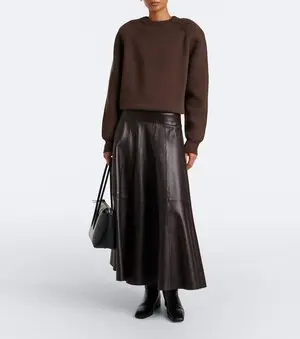 THE FRANKIE SHOP Lina Wool-blend Sweater