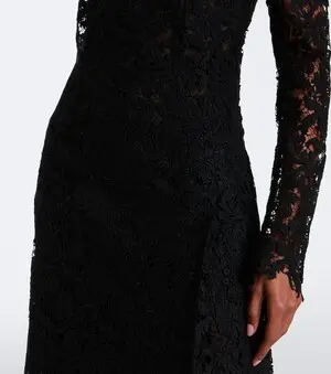 Fendi Off-shoulder Lace Bustier Dress