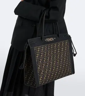 Fendi Magic Large Canvas Shopper
