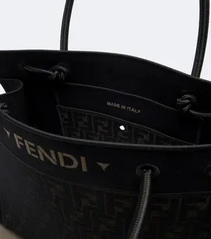 Fendi Magic Large Canvas Shopper