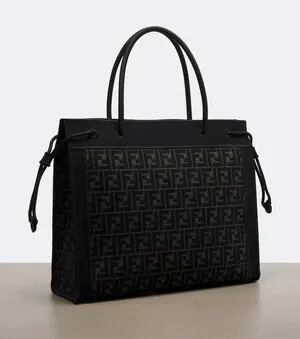 Fendi Magic Large Canvas Shopper