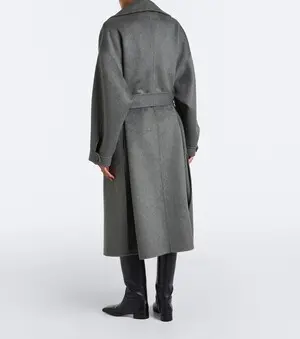 THE FRANKIE SHOP Issen Wool-blend Wrap Coat