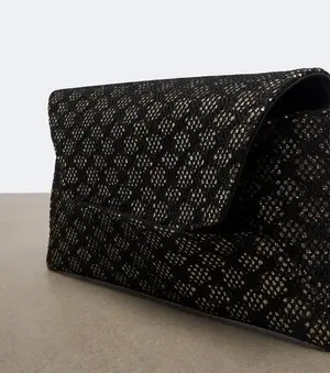 AQUAZZURA Envelope Small Embellished Clutch